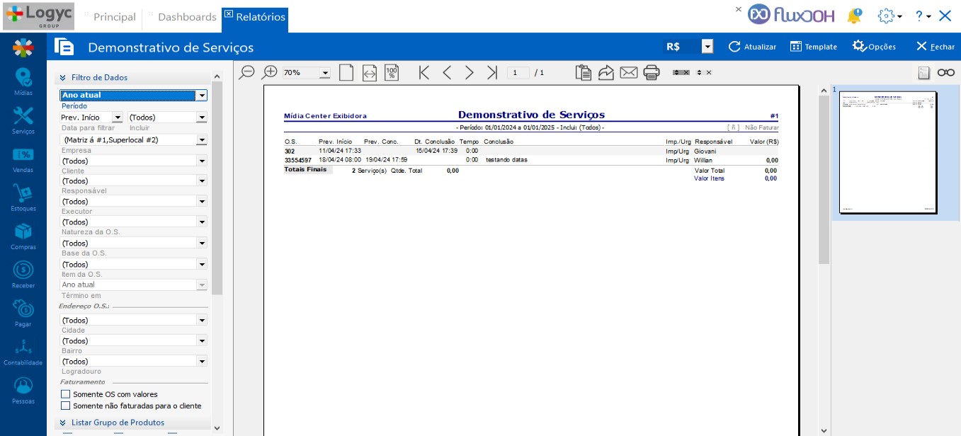 Relatórios | LogycDocs