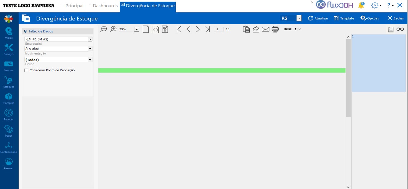 Divergência de Estoque | LogycDocs